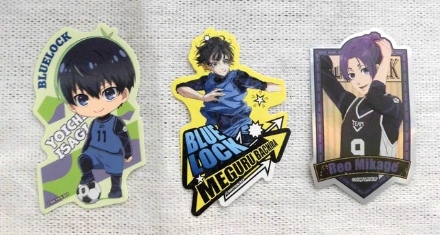 BLUE LOCK STICKER set Bachira Meguru Isagi Yoichi Mikage Reo £7.98 ...