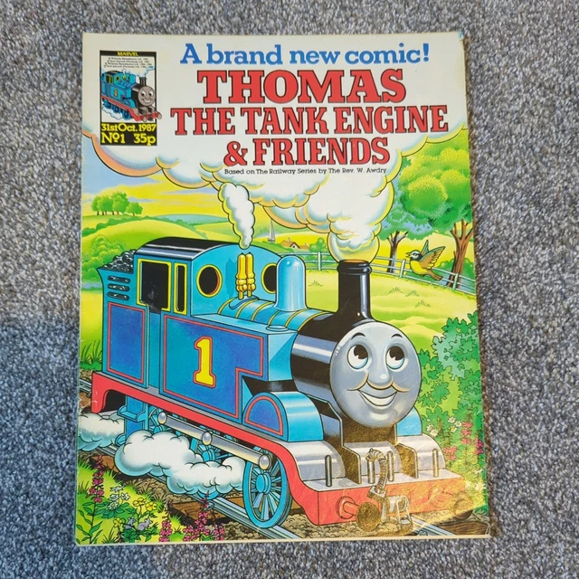 VINTAGE THOMAS THE Tank Engine & Friends Magazine Comic Rare No 1 ...
