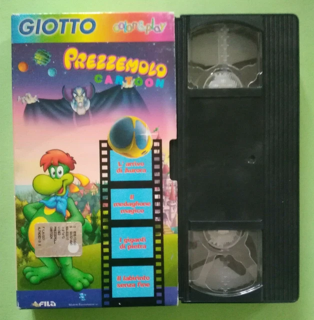 VHS PREZZEMOLO CARTOON Gardaland Animazione Giotto Alfadedis ...