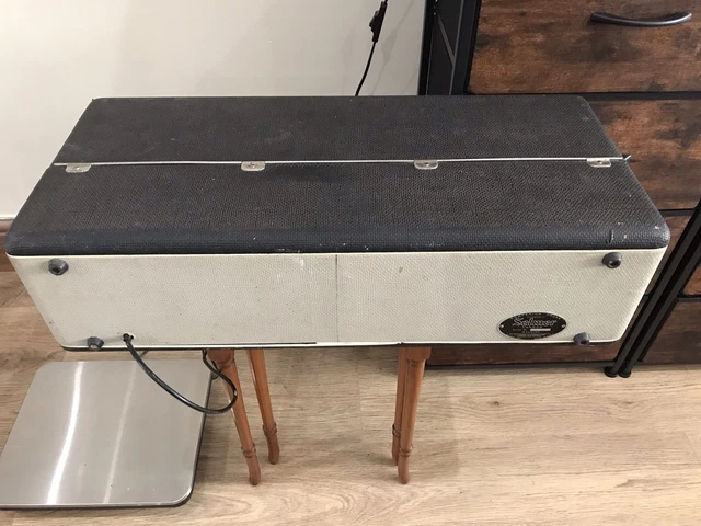 VINTAGE SELMER COMPANION 49 Reed Organ with Case Electronic Working ...