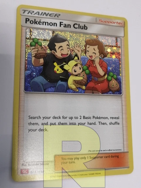 POKÉMON FAN CLUB ® Pokemon TCG Classic CLC 022/034 ® Promo Holo Foil ...