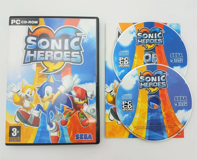 SONIC HEROES - PC CD-ROM - SEGA Game - Free, Fast P&P! £17.95 - PicClick UK