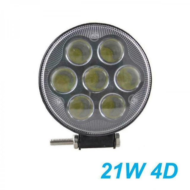 PHARE LED TOUR 21W Lumière Phare Du Travail pour Voiture Moto Camion ...