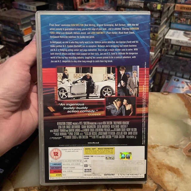 HOLLYWOOD HOMICIDE COLUMBIA Tri-Star Ex Rental Vhs Tape £7.50 - PicClick UK