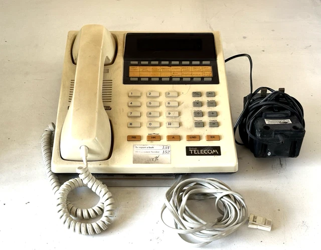 BRITISH TELECOM LANDLINE Phone RETRO 1990's COLLECTABLE £260.72 ...