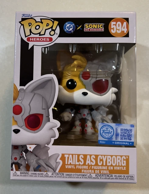 NEW 2025 FUNKO DC x Sonic the Hedgehog TAILS as CYBORG #594 Target ...