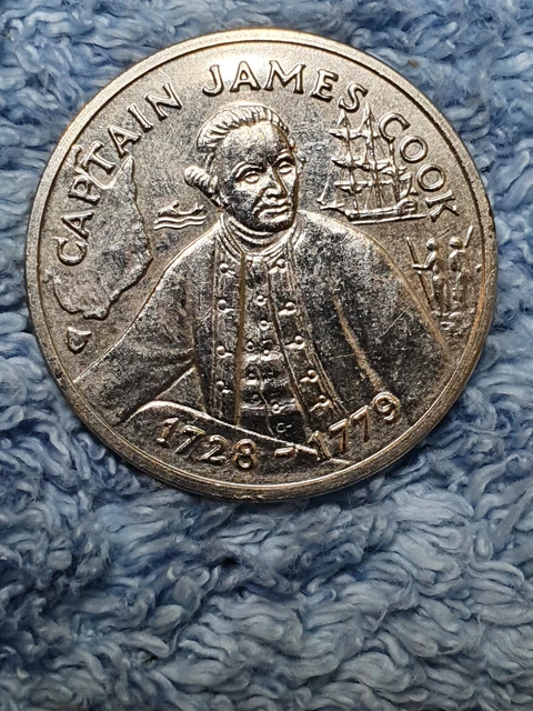 CAPTAIN JAMES COOK 1728-1779 200 year Medal Collection Medallion Token ...