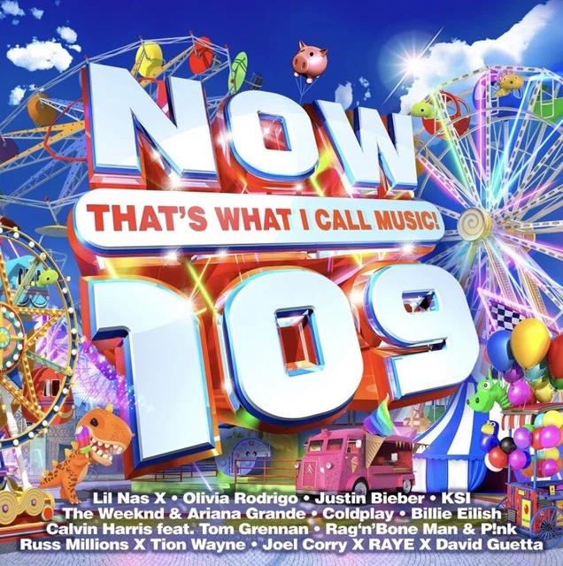 NOW THATS WHAT I Call Music 109 CD New Sealed 2 Disc 2021 Album Pop R&B ...