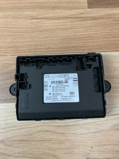 MERCEDES BENZ W221 Unidad de Control de la Puerta Frontal Derecho ...