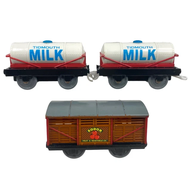 THOMAS & FRIENDS TrackMaster Sodor Fruit & Vegetables Car & Tidmouth ...