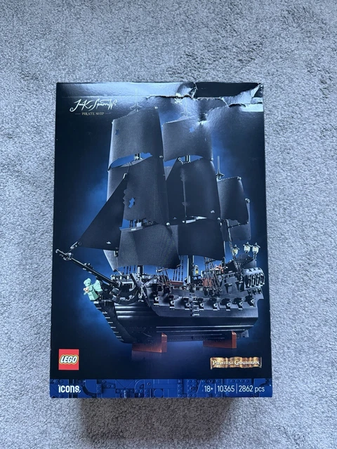 LEGO PIRATES OF The Caribbean Black Pearl 10365 Box Damage See ...