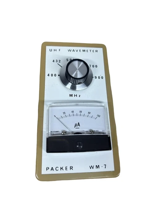 VINTAGE UHF WAVEMETER packer wm-7 £45.50 - PicClick UK