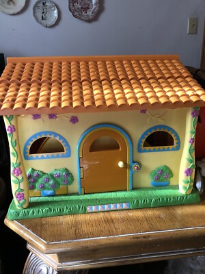 MATTEL DORA THE Explorer Talking House 2003 Playset Dollhouse Tested ...