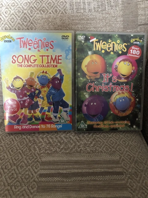 TWEENIES DVDS X 2 It’s Christmas And Song Time Collection Preowned Good ...