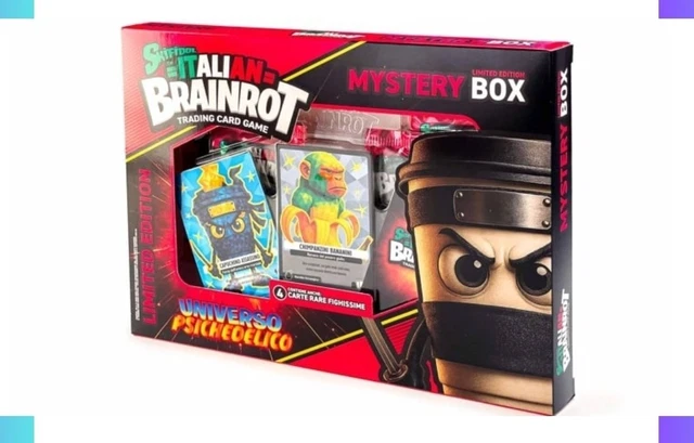 ITALIAN BRAINROT BOX Serie Alpha Edizione Limitata Limited Edition Ita ...