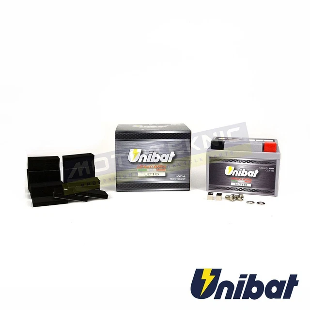 UNIBAT ULT1B BATTERY Replaces YTX5L-BS LI Keeway X-Ray 50 Supermoto ...