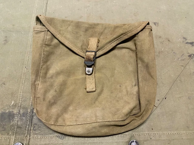 ORIGINAL WWII US Army M1928 Haversack Mess Kit Carry Pouch £35.35 ...