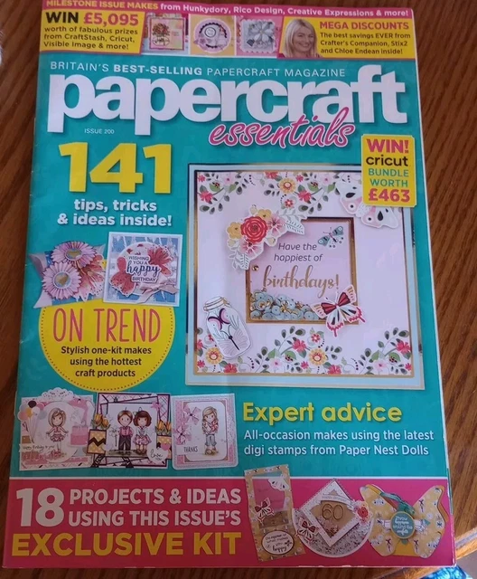 PAPERCRAFT ESSENTIALS MAGAZINE only NEW Issue No Free Gifts £6.19 ...