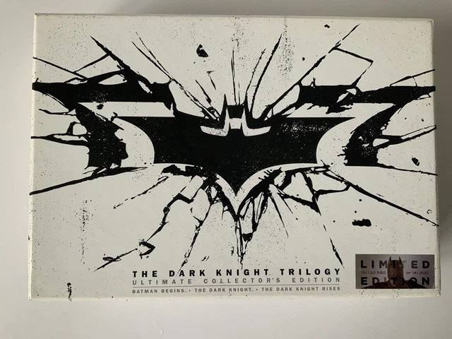 BATMAN THE DARK Knight Trilogy Ultimate Collector's Edition Blu-ray Box ...