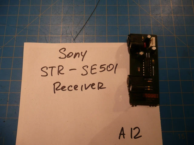 SONY STR-SE501 RECEIVER Replacement Parts Circuit Board Part # 1-676 ...