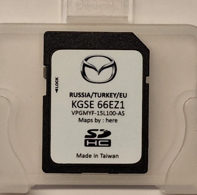 BRAND NEW MAZDA Skyactiv 2023/2024 Map Sat Mzd Nav Update Sd Card Bjm7 ...