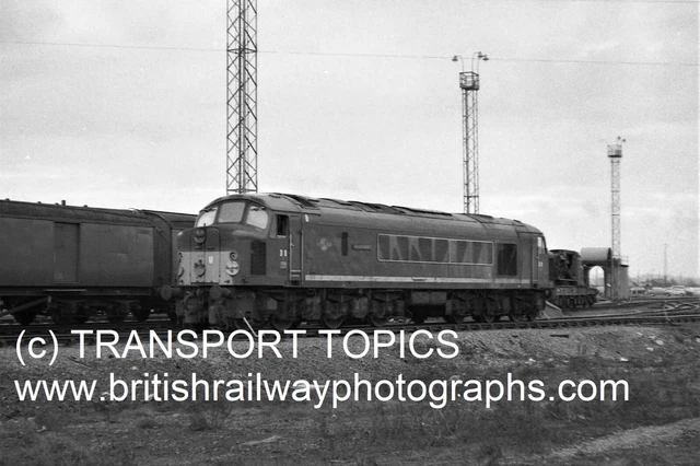 DIESEL RAILWAY PHOTO CLASS 44 PEAK # D8 PENYGHENT Toton 1966 ...