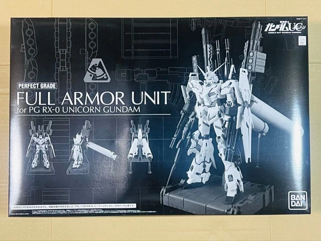 BANDAI PG FULL Armor Expansion Unit for RX-0 Unicorn Gundam Model Kit ...