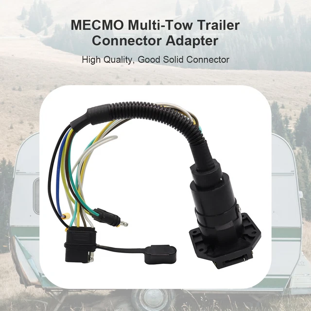 TRUCK WIRING ADAPTER Connector Kit RV Blade Multi-Tow Trailer Connector ...