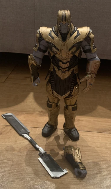MARVEL LEGENDS DIAMOND Select Avengers Endgame Armored Thanos 9" Figure ...