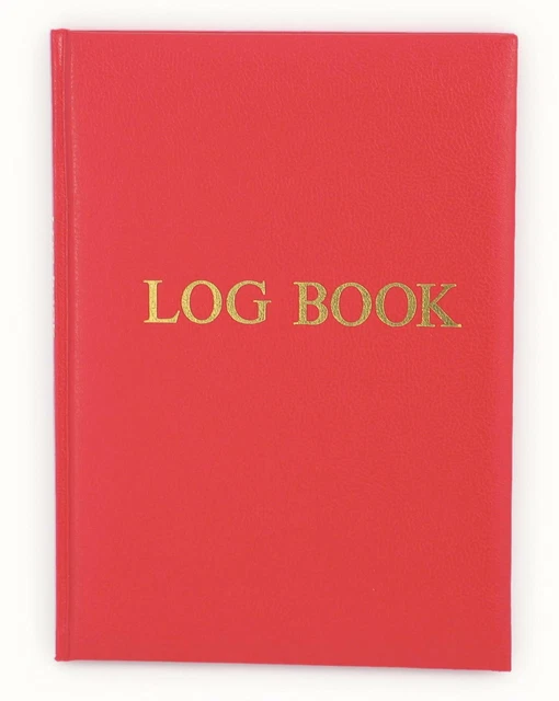YACHT LOG BOOK in Red Boats £18.46 - PicClick UK