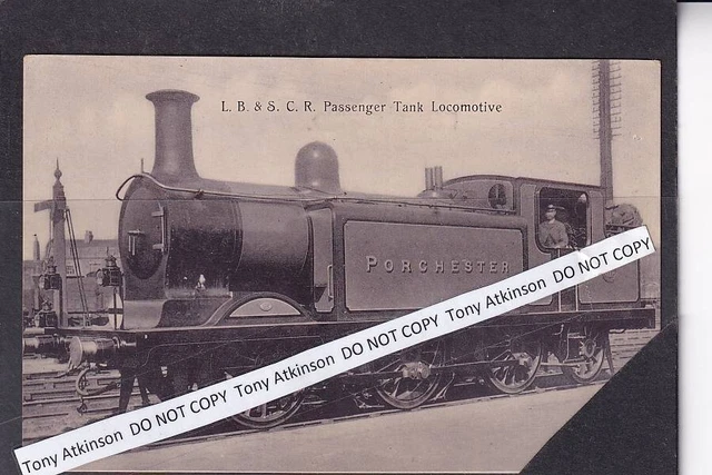 LONDON, BRIGHTON & S.c.r. - Passenger Tank Loco. - Vintage Post Card ...
