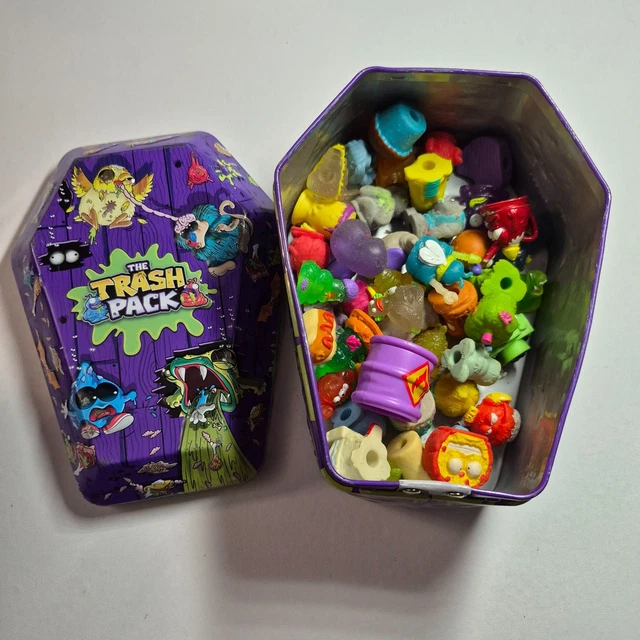 TRASH PACK METAL Box & Huge Figure Lot $18.95 - PicClick CA