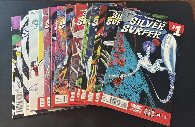 SILVER SURFER VOL.6 Complete Collection 1-15 Marvel Comics 2014/16 £48. ...