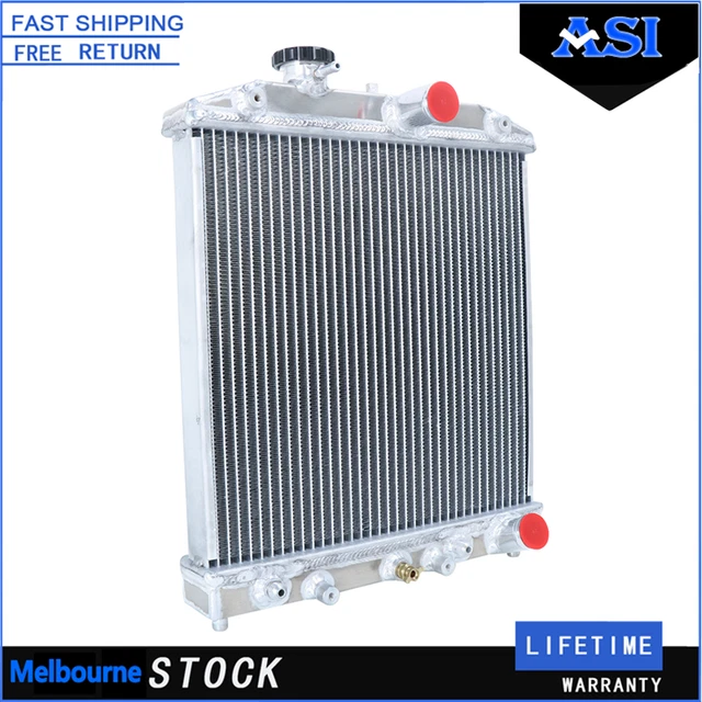2 ROW ALUMINUM RADIATOR Fit HONDA CIVIC EJ/EK/DEL SOL EG INTEGRA DB ...
