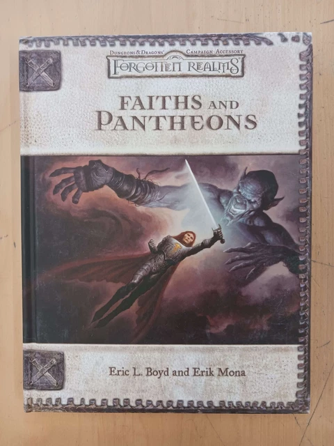 DUNGEONS & DRAGONS 3.5: Forgotten Realms - Faiths and Pantheons $50.00 ...
