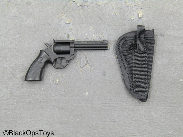 1/6 SCALE TOY Squid Game Guard - Black Revolver Pistol w/Holster $25.50 ...