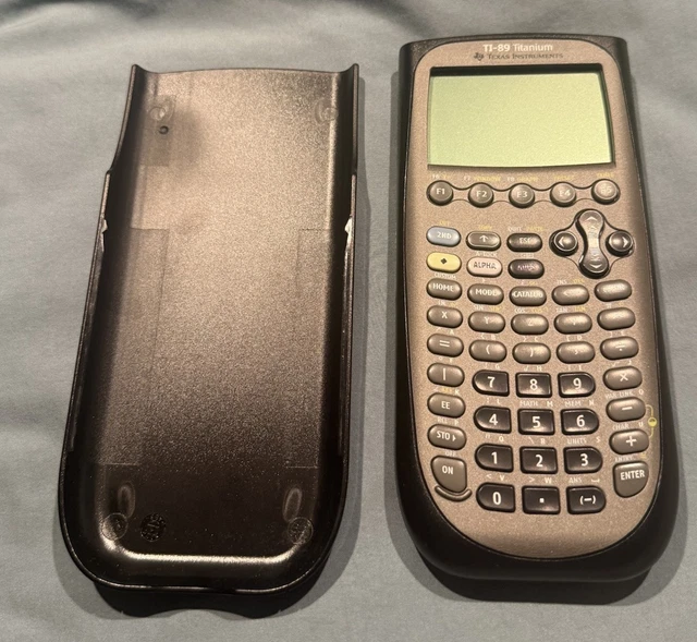 TEXAS INSTRUMENTS TI-89 Titanium Graphing Calculator - Tested Working ...