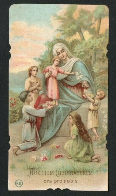 ANTICO SANTINI DI Vergine andachtsbild santino holy card santini EUR 5 ...