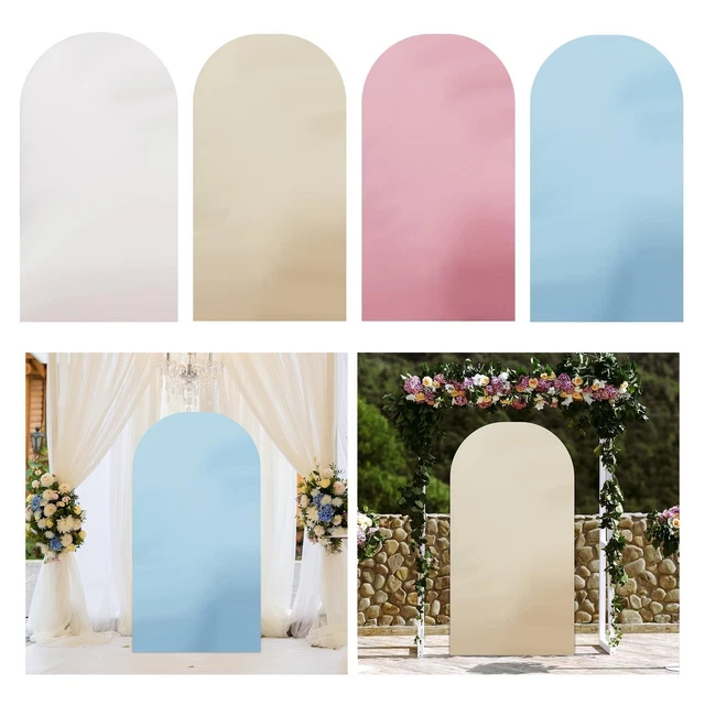 ARCH BACKDROP COVER Wedding Arch Cover Arched Backdrop Spandex Backdrop ...