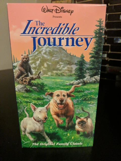 THE INCREDIBLE JOURNEY (VHS 1997 Slipsleeve Walt Disney) 1963 *ACHETER ...