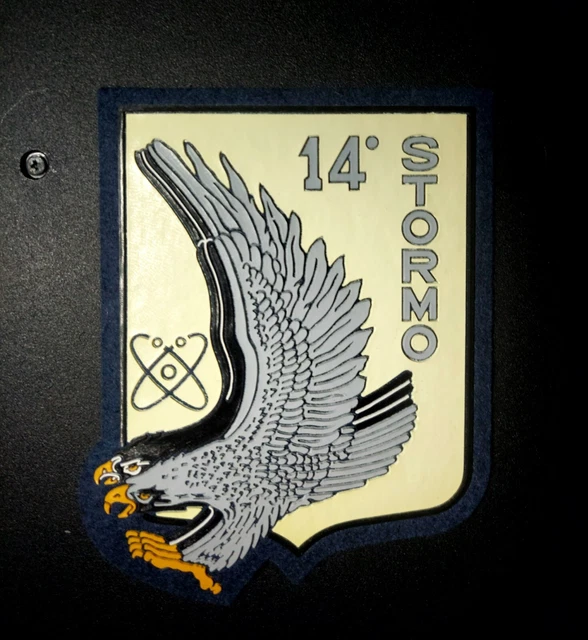 PATCH AERONAUTICA MILITARE AM ITALIAN AIR FORCE PATCH ITAF 14 Stormo 8 71 GRUPPO EUR 16,83 ...