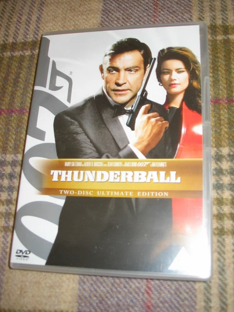 DVD THUNDERBALL - Sean Connery, Claudine Auger, Adolfo Celi, Luciana Paluzzi EUR 3,45 - PicClick FR