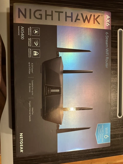 NETGEAR NIGHTHAWK 6-STREAM AX5400 WiFi 6 Router (RAX50) Dual Band $79. ...