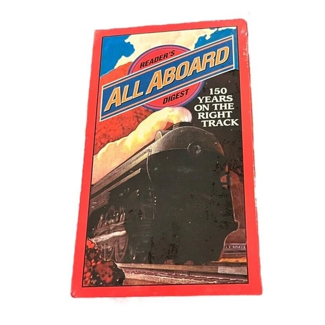 ALL ABOARD VHS Tape Railroad Train 150 Years On The Right Track Readers ...