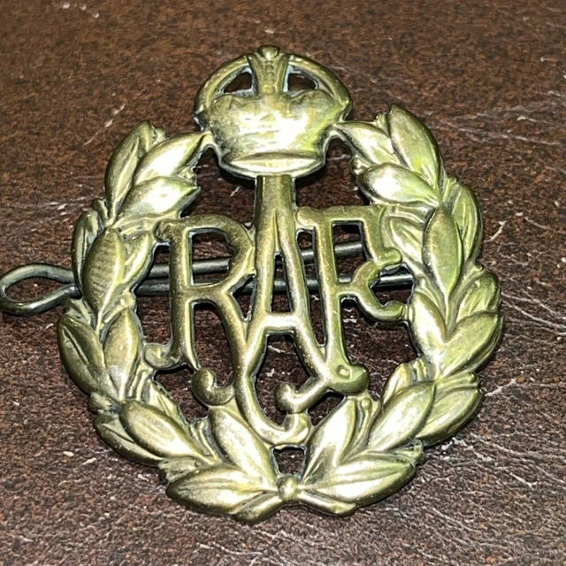 WW2 ROYAL AIR Force RAF Cap Badge With pin £5.92 - PicClick UK