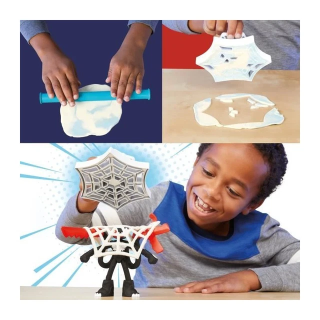 PLAY-DOH SPIDER-MAN, COFFRET Attaque tranchante avec 2 figurines ...
