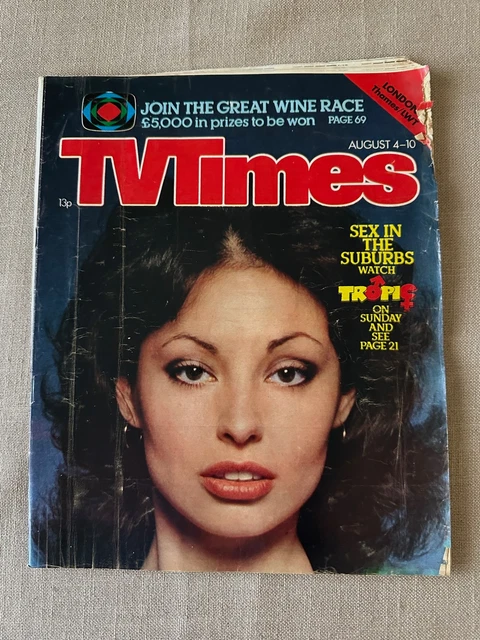 VINTAGE TELEVISION - "UK TV Times" Aug 1979 Nicholas Ball Anthony ...