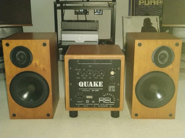 PROAC TABLETTE 2000 with REL Quake Subwoofer £465.70 - PicClick UK