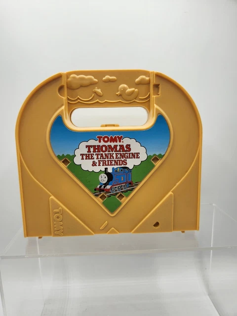 RARE VINTAGE TOMY Thomas the Tank Engine Fold & Go Carry Case Toy Train ...