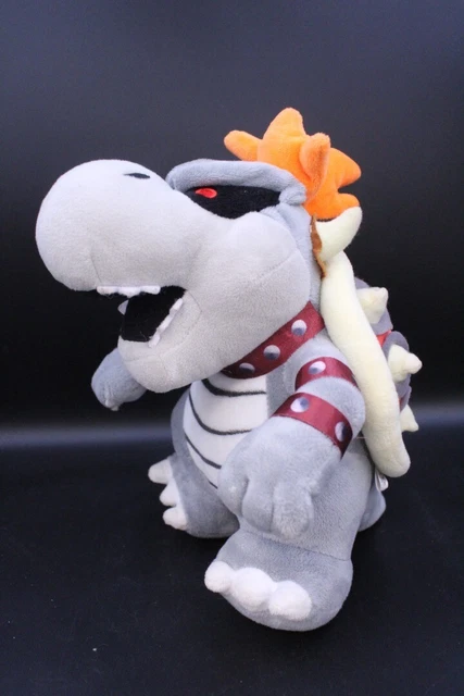 SUPER MARIO DRY BOWSER Dry Bones Koopa Character Plush Toy 10" - P20 £6 ...